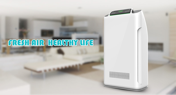 Smart Electrostatic Housing Air Purifiers With Hepa Filter.