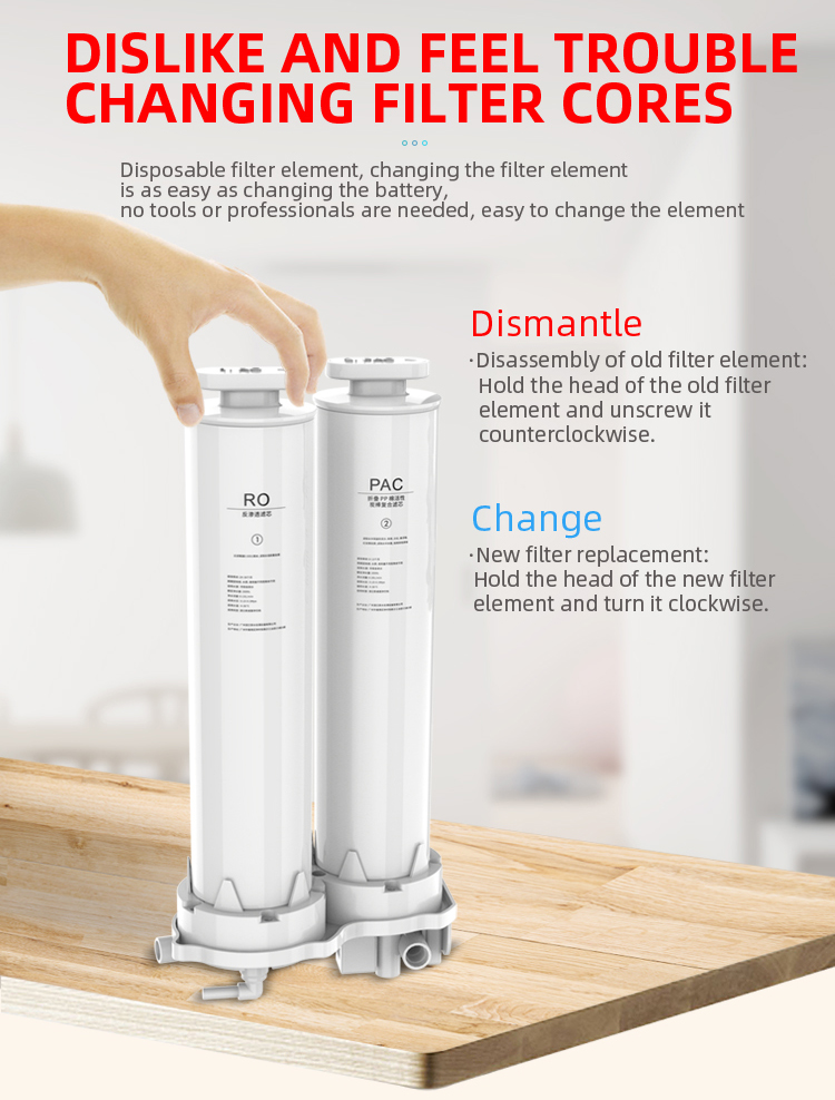 The OLANSI RO water purifier W12 makes it easier to drink water.